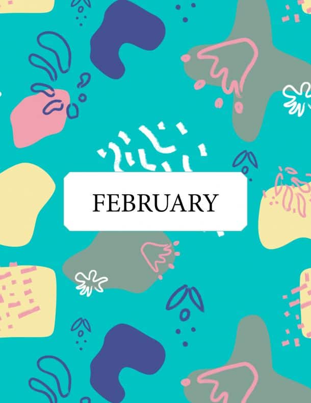 FREE Printable Monthly Binder Covers - My Printable Home