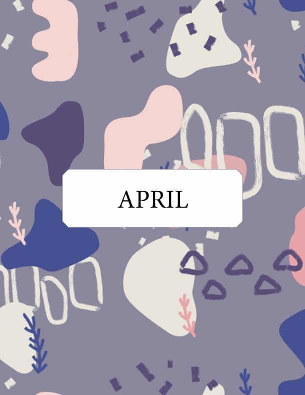 FREE Printable Monthly Binder Covers - My Printable Home