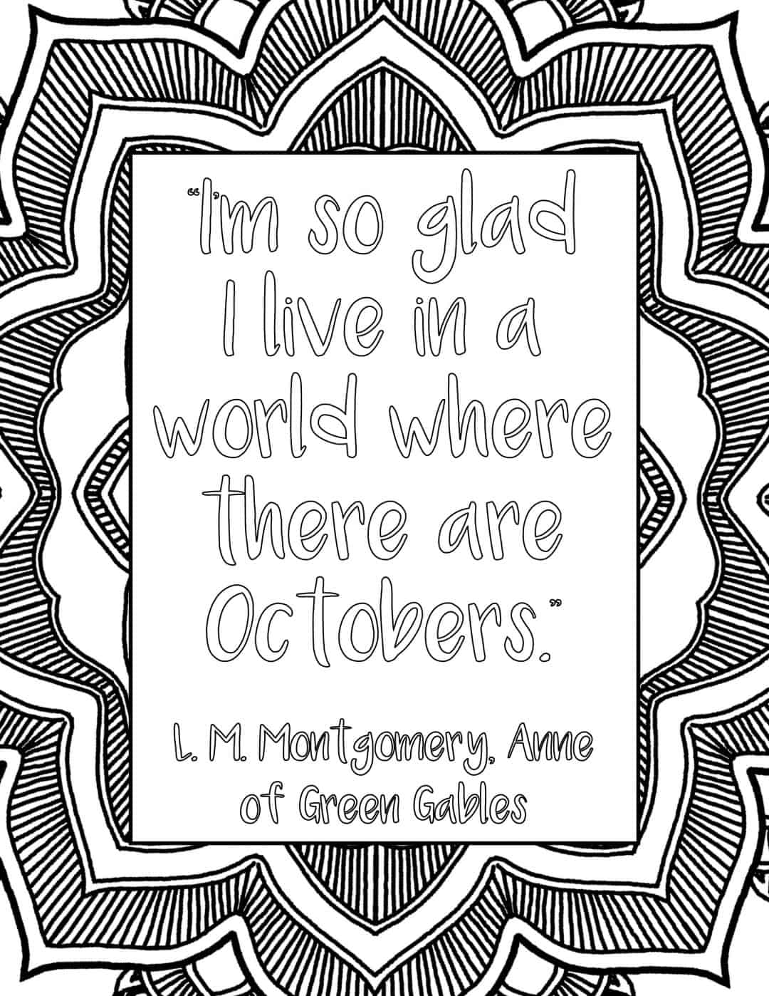 33 Anne of Green Gables Printable Coloring Pages - My Printable Home