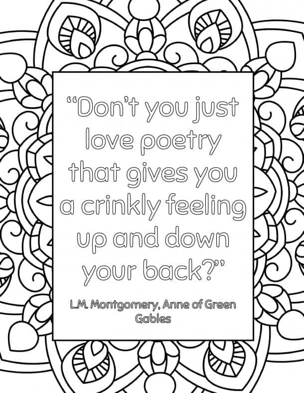 33 Anne of Green Gables Printable Coloring Pages - My Printable Home