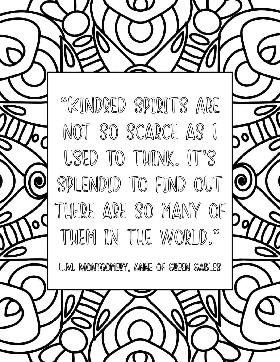 33 Anne of Green Gables Printable Coloring Pages - My Printable Home