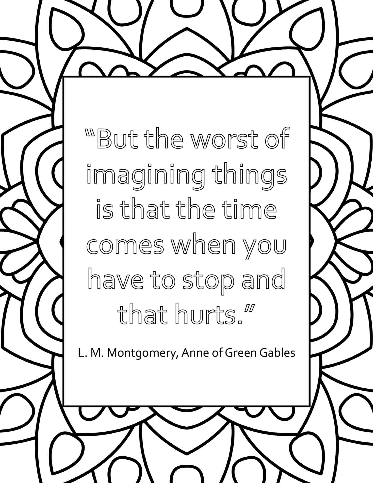 33 Anne of Green Gables Printable Coloring Pages - My Printable Home