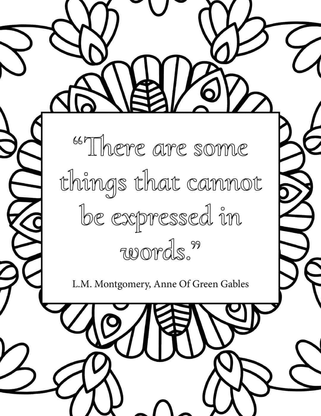33 Anne of Green Gables Printable Coloring Pages - My Printable Home