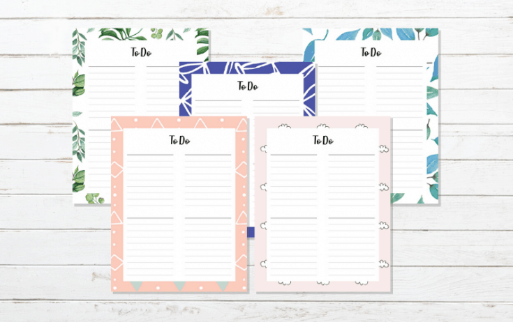 11 FREE Printable To Do Lists That You Can Color In - My Printable Home