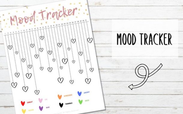 Free Printable Mood Tracker - My Printable Home