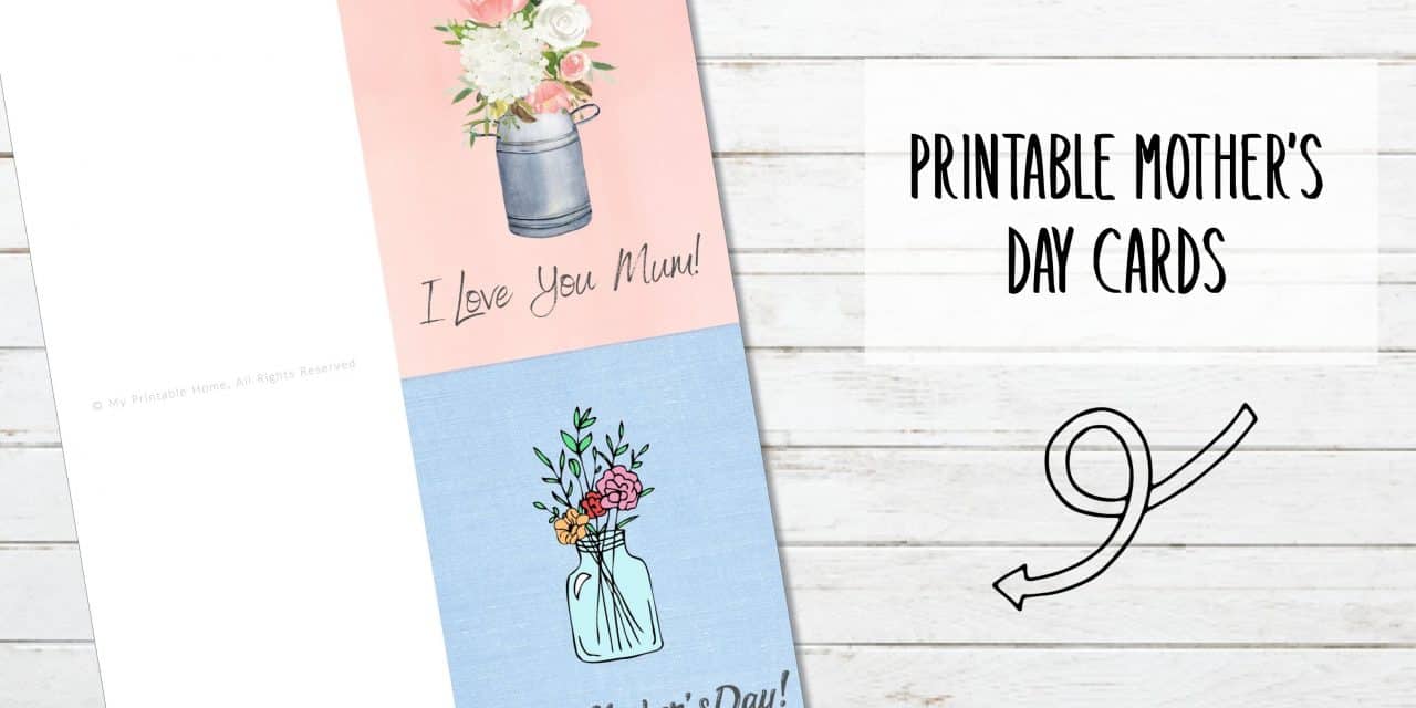 Free Printable Mother's Day Cards - My Printable Home