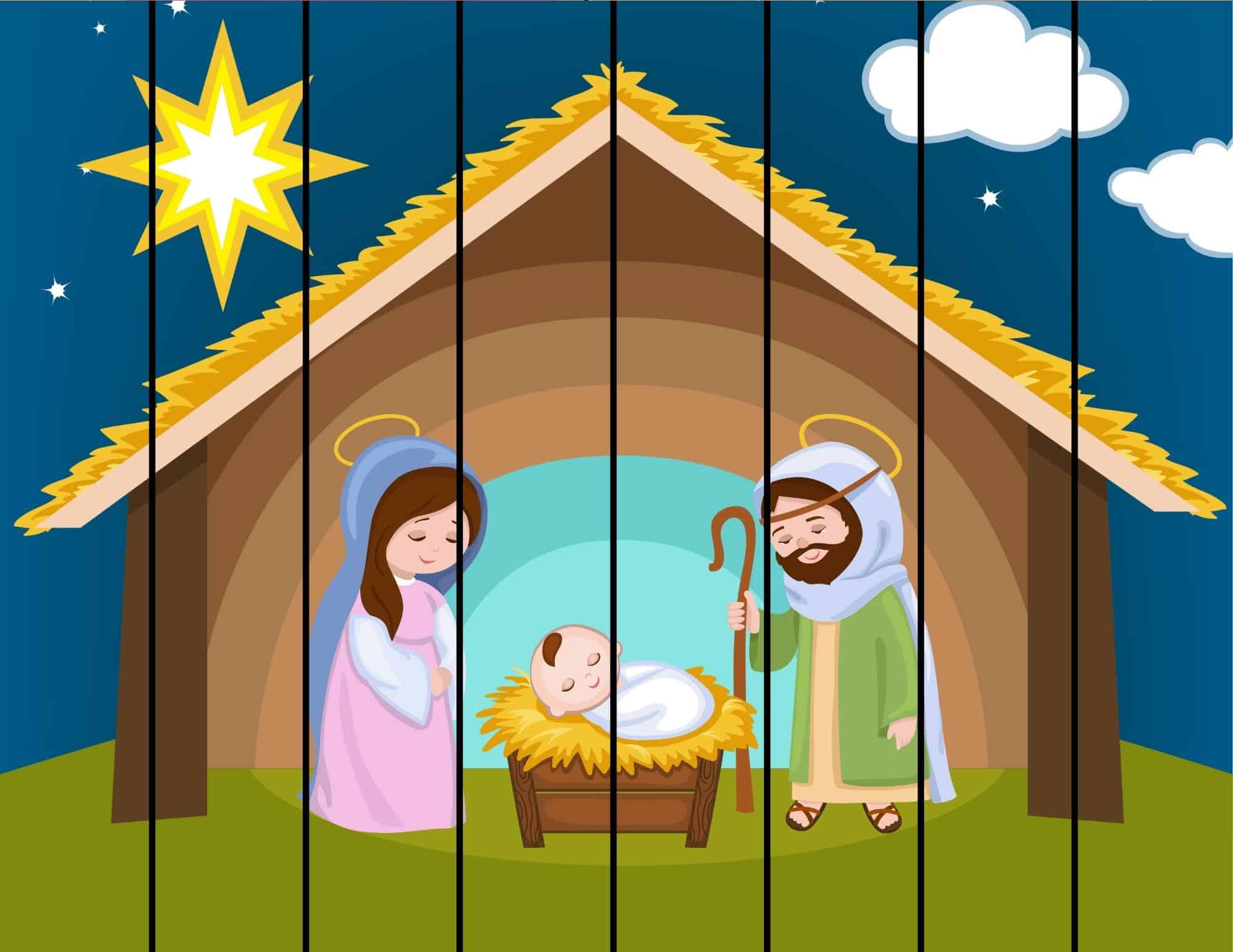Printable Christmas Jigsaw Puzzles for Kids - My Printable Home