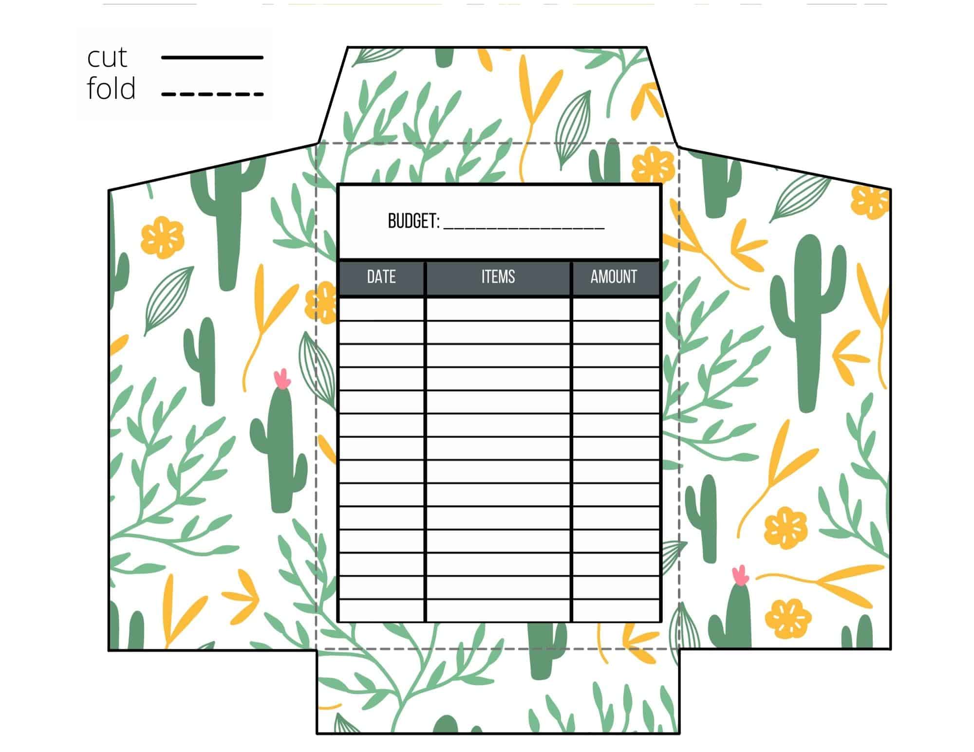 21 FREE Printable Cash Envelope Trackers - My Printable Home