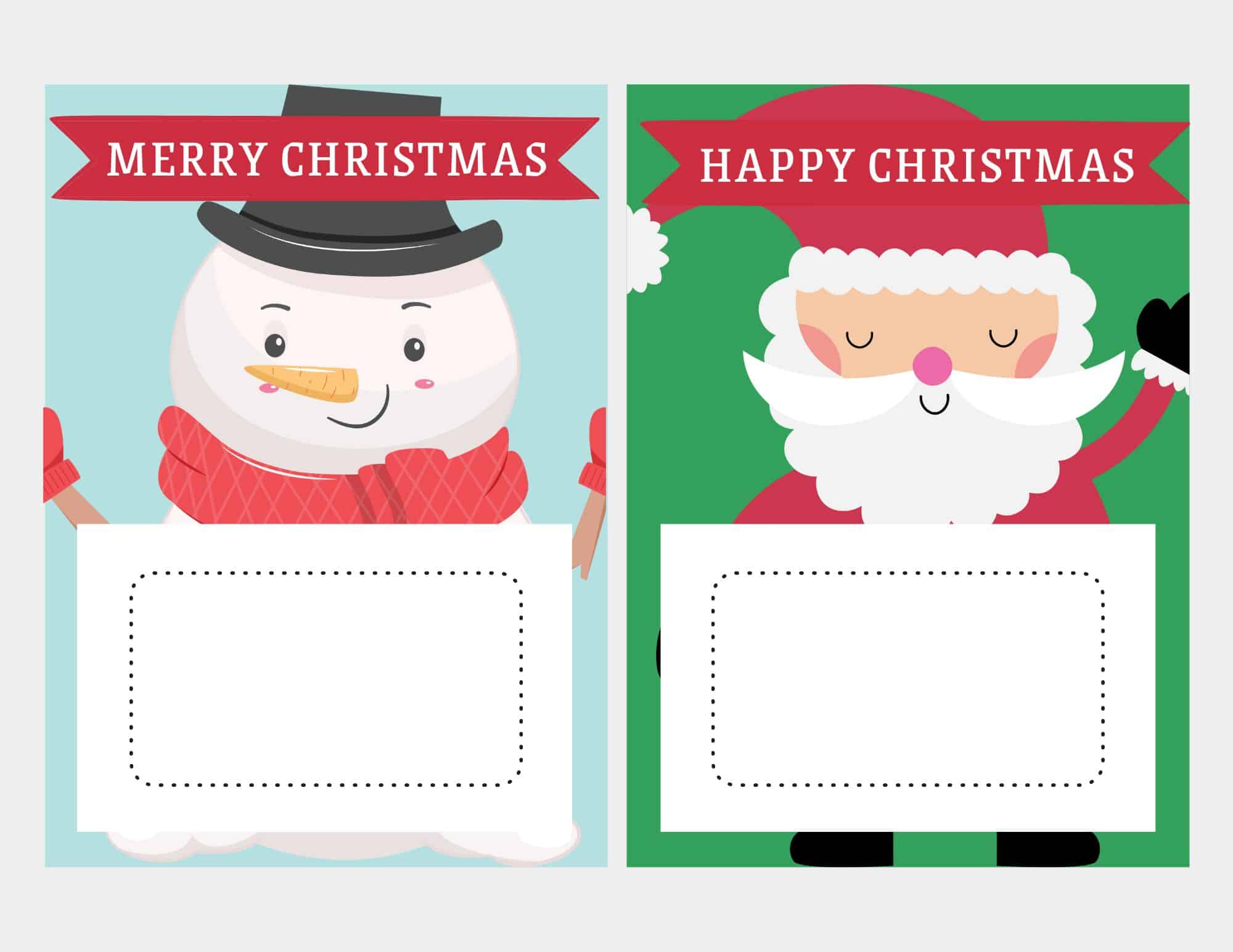 7 FREE Printable Christmas Gift Card Holders - My Printable Home