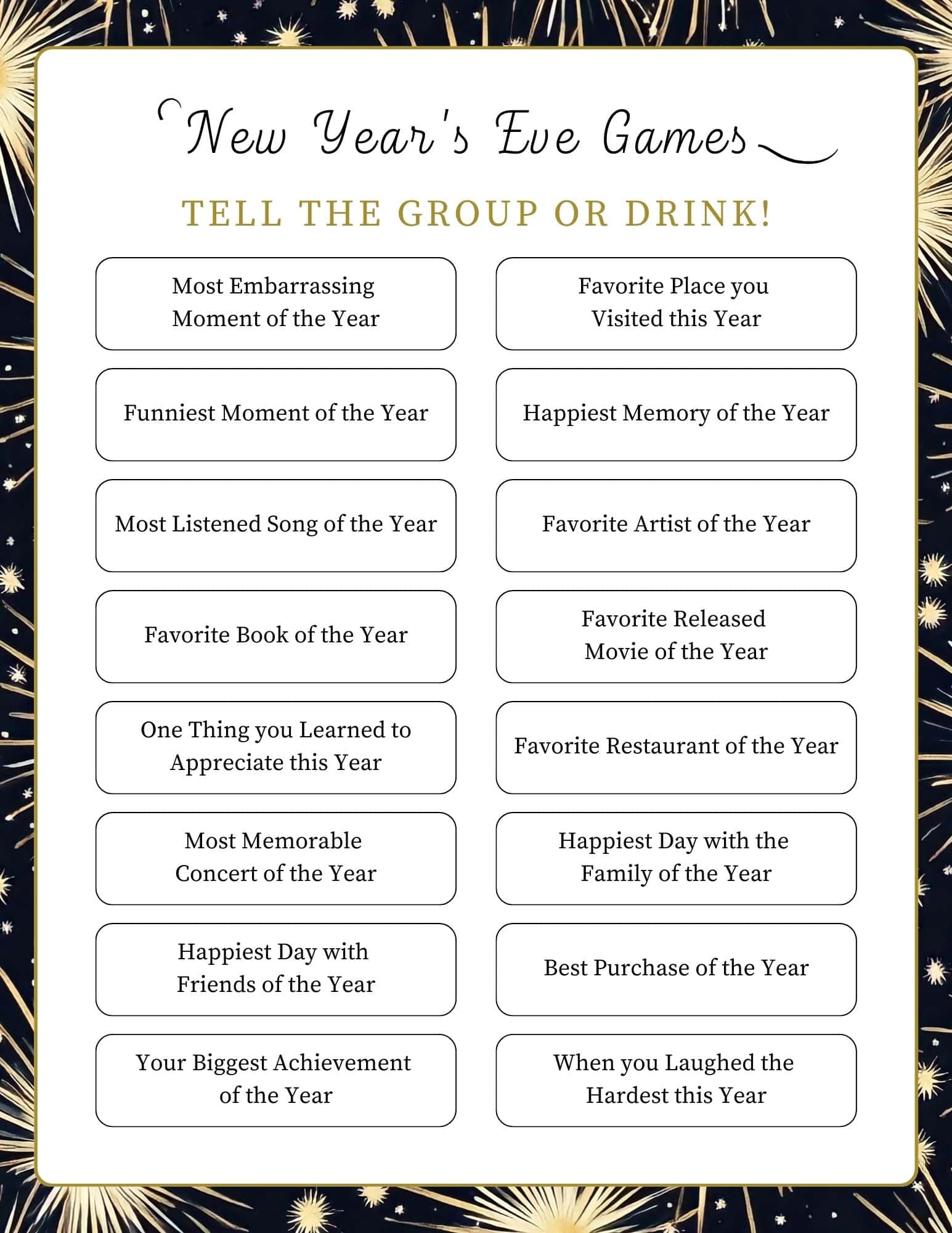 18 Free Printable Adults New Year’s Eve Party Games & Activities - My ...