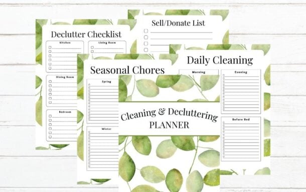 FREE Cleaning and Decluttering Planner - My Printable Home